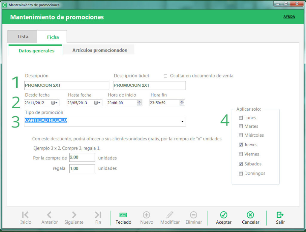 ¿Como crear una oferta/promoción y gestionar Rebajas?