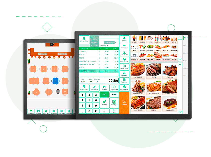TPV Restaurantes - Software para Restaurante - Glop